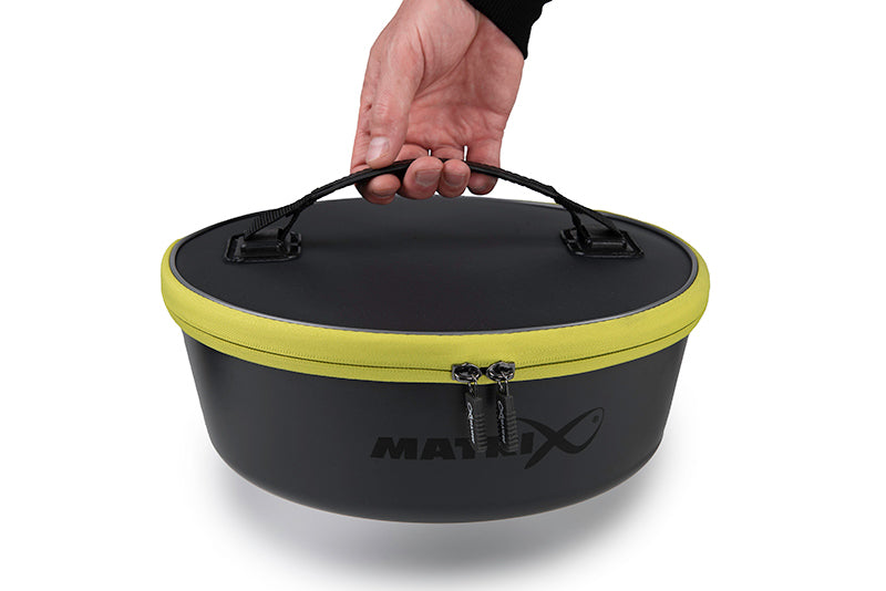Matrix EVA Bowl with Lid – 5L & 7.5L Bait Mixing Bowls