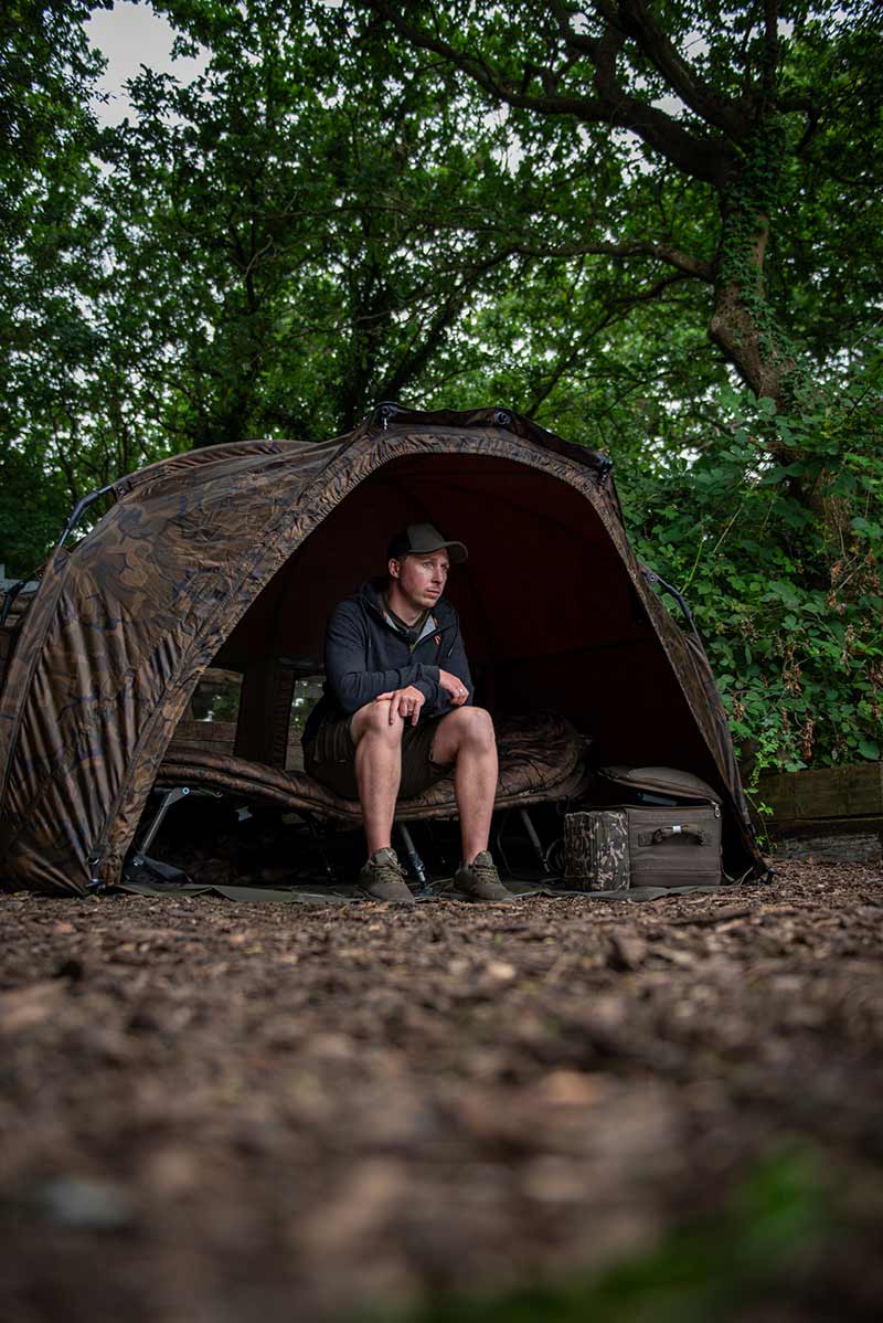 Fox Frontier Lite Camo Bivvy with Vapour Peak – Ultimate 1 Person ...