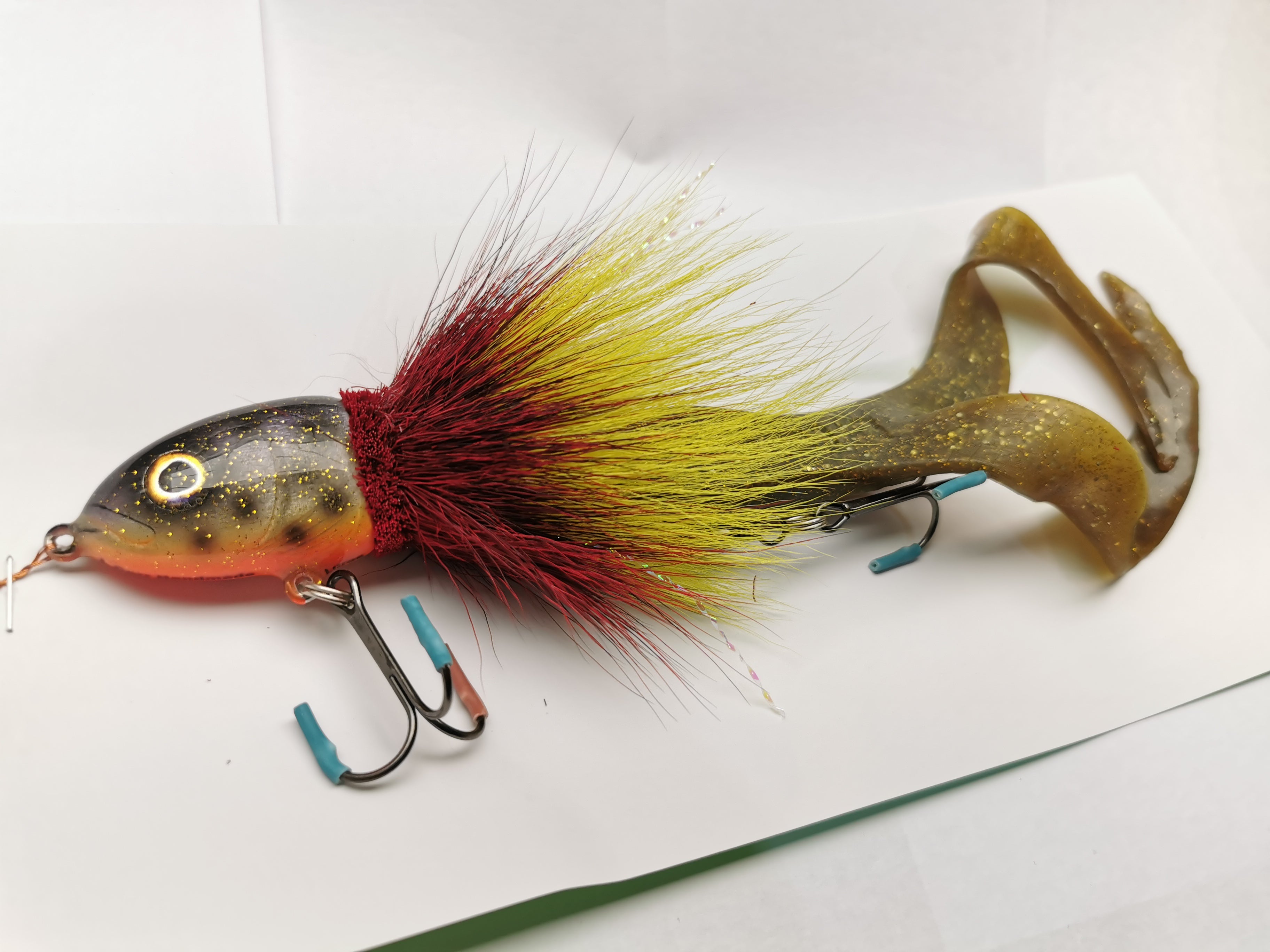 L.Corr Handmade Lures Disco Trout 80g G Reg Yellow
